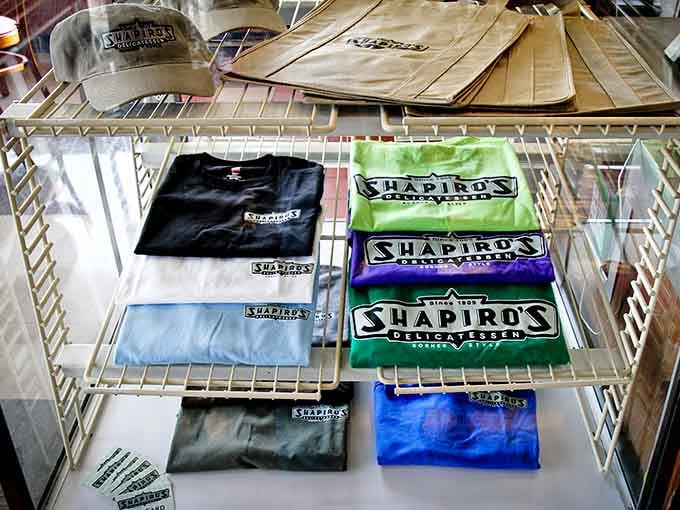 Take home a t-shirt so everyone knows where your loyalties lie in the great sandwich debates.
