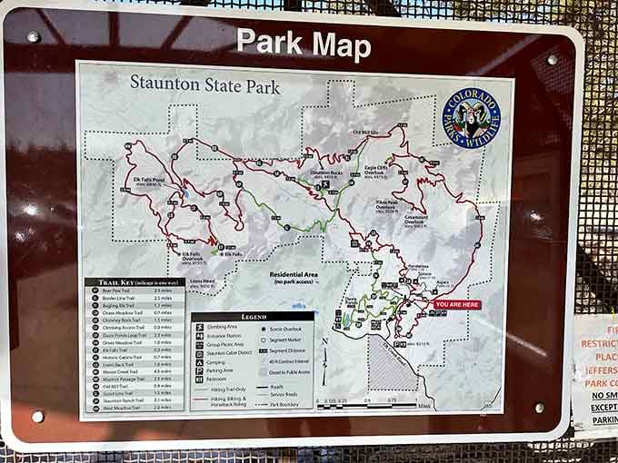 Trail maps reveal over 40 miles of possibilities, which is both exciting and slightly overwhelming in the best way.