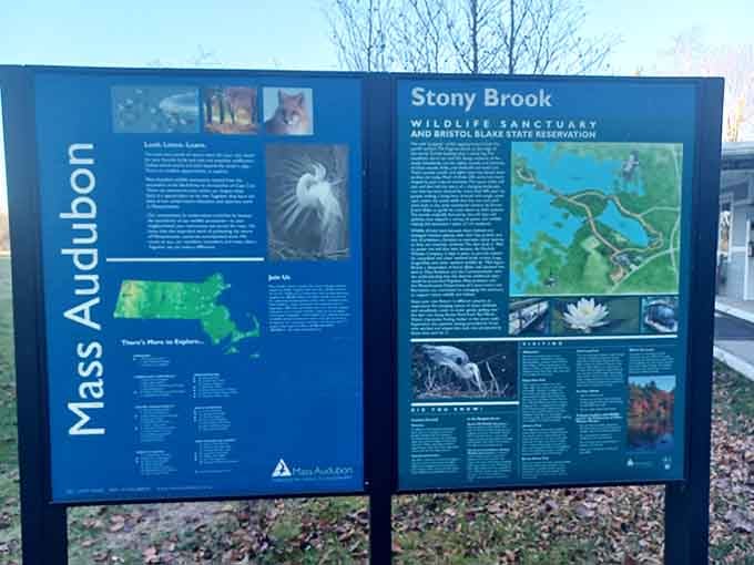 Educational signage that actually makes you want to learn something, which is rarer than you'd think these days.