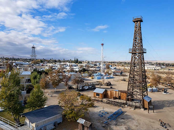 The West Kern Oil Museum showcases towering derricks that tell Taft's story better than any brochure could.