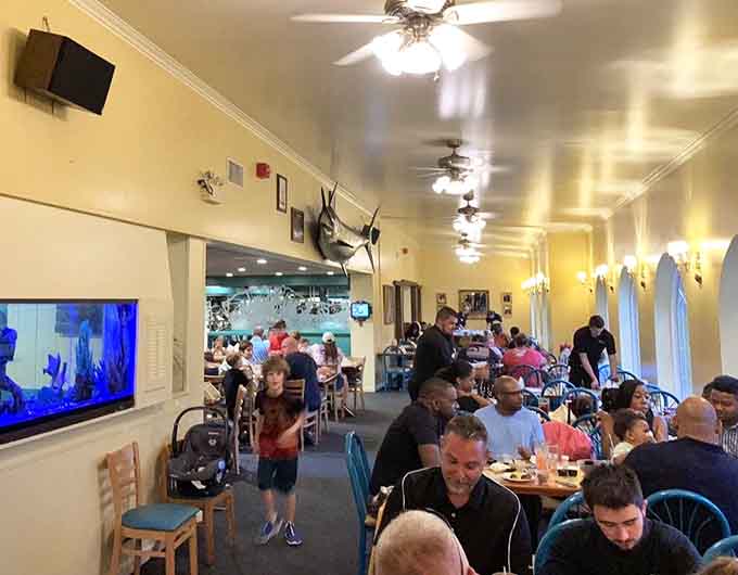 A full house of happy diners proves that word travels fast when the food's this good and plentiful.