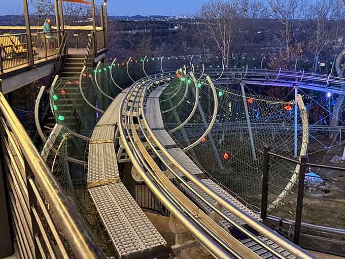 Safety netting means you can focus on thrills instead of worrying about unplanned forest excursions.