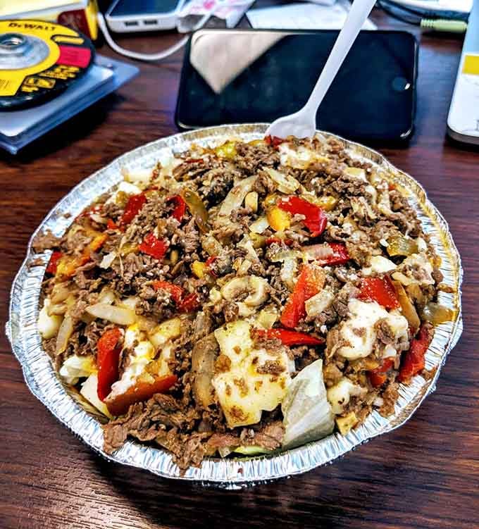 All the cheesesteak goodness without the bread&mdash;proof that great flavor doesn't need carbs to shine brilliantly.
