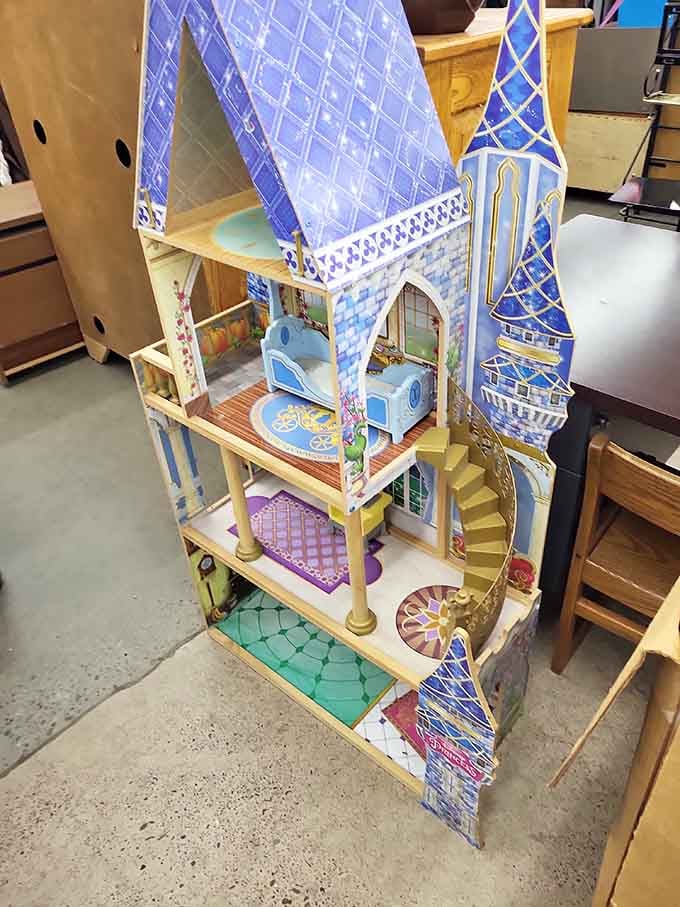 This dollhouse is fancier than most Manhattan apartments and costs about the same as a week's worth of coffee.