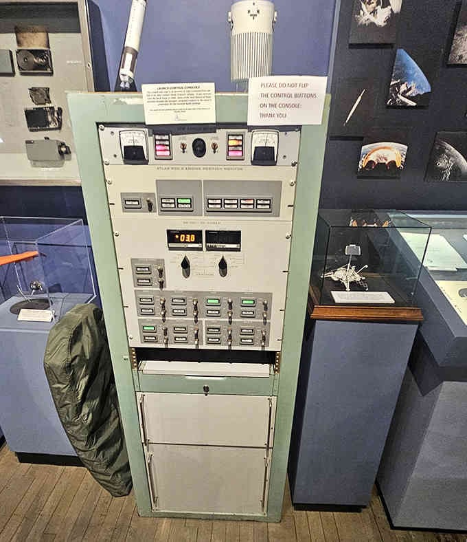 Vintage launch control equipment proves our grandparents sent people to space with less computing power than your microwave has today.