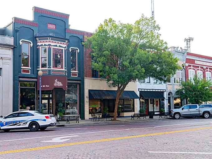 These downtown shops occupy buildings with more character than most modern strip malls could ever dream of.