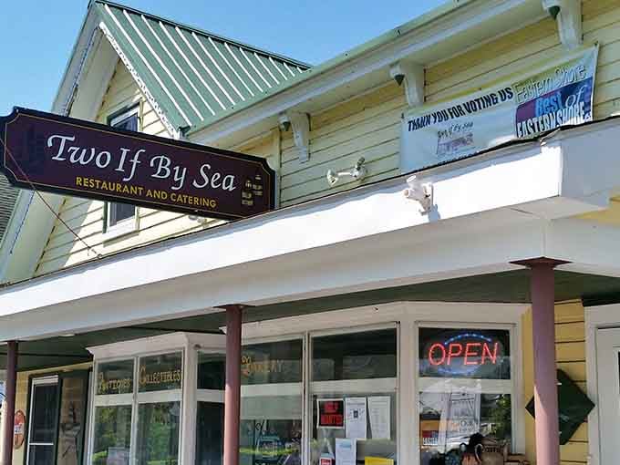 Two If By Sea serves up waterfront dining that makes you forget your phone exists.