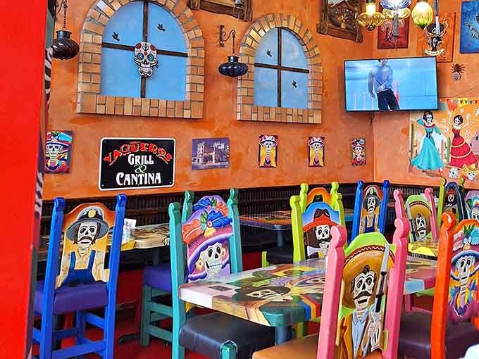 Every angle reveals more colorful details, like a Where's Waldo book but with significantly better food options.