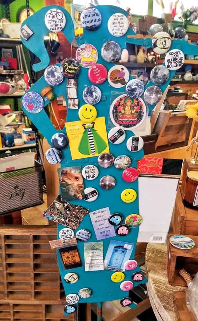 Pins and magnets covering every opinion and interest, because your refrigerator deserves to express itself too.
