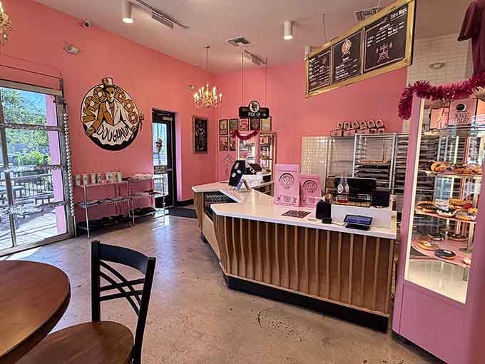 The order counter beckons like a portal to sugary happiness, where decisions are deliciously difficult and regret is impossible.