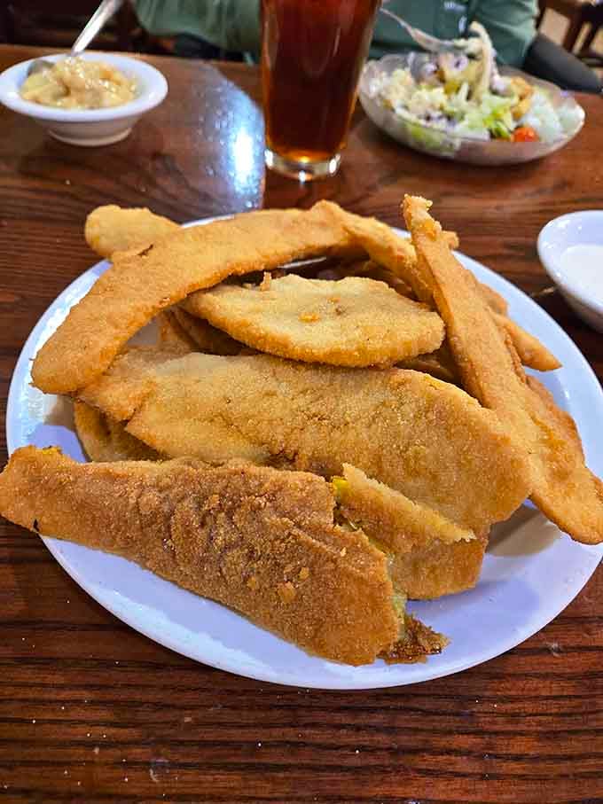 Crispy fried squash delivers that addictive crunch and subtle sweetness that makes vegetables taste like the best kind of indulgence.