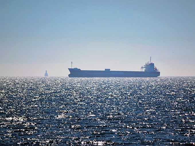 Modern freighters still pass by, guided by GPS instead of the light that once burned in that tower.