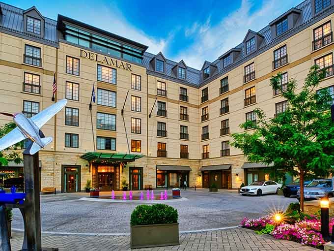 The Delamar adds a touch of elegance to West Hartford Center, proving this town knows how to do sophistication right.