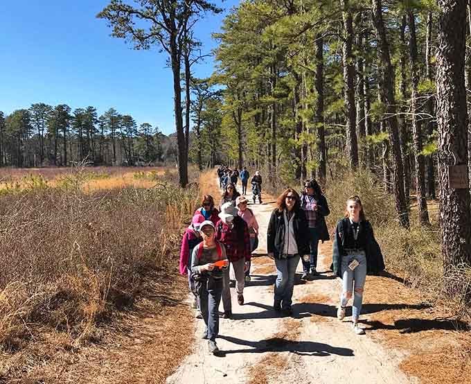 Guided walks bring visitors together to discover secrets hidden within this unique agricultural and natural wonderland.