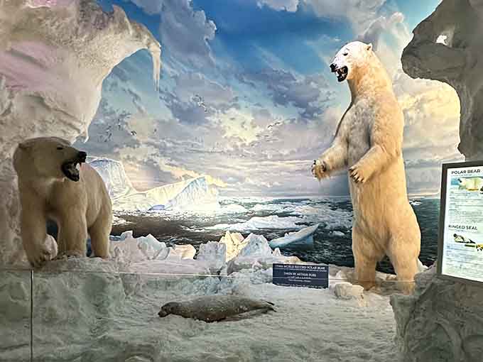 Polar bears captured mid-moment in their icy habitat, reminding us why nature deserves our respect and wonder.
