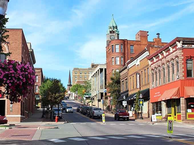That clock tower rises above downtown like a patient grandfather watching over generations of daily life below.