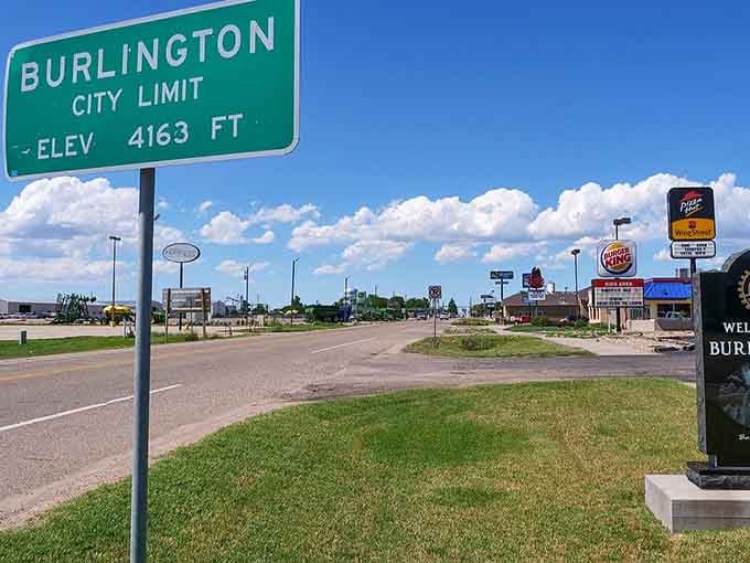 Welcome to Burlington, sitting at 4,163 feet where the plains meet big sky country and friendly faces.