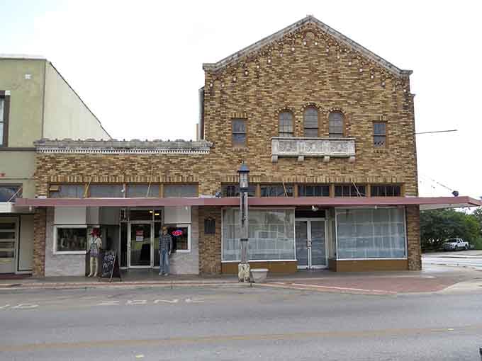 Clean lines and modern simplicity mark weathered bricks which speaks to permanence in a town where your retirement dollars find solid ground.