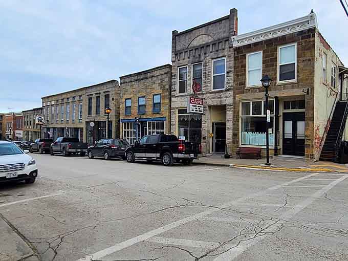 Discover the timeless appeal of these historic stone structures. Every storefront tells a story of the town's rich, artistic heritage.