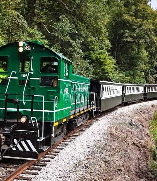 aboard kentucky train scenic ftr