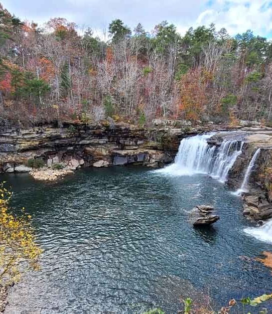 alabama mesmerizing soothing waterfall ftr