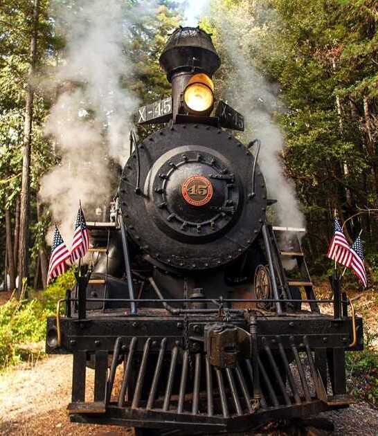 california peaceful views train ftr