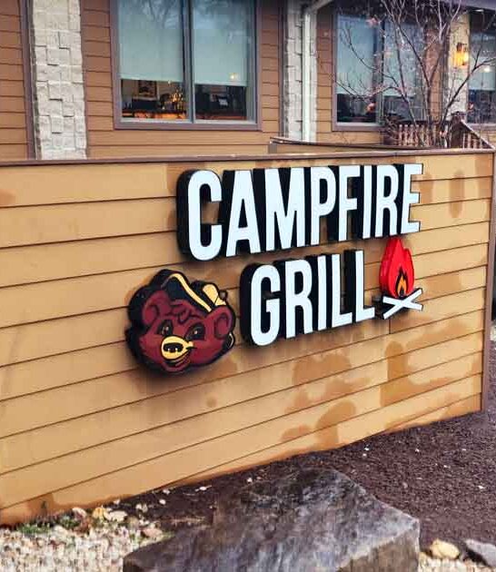 camping themed restaurant virginia ftr