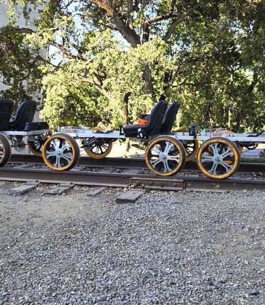 The Coolest Rail Biking Experience In The Country Is Right Here In California
