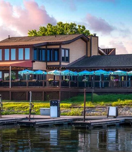 cozy indiana waterfront restaurant ftr