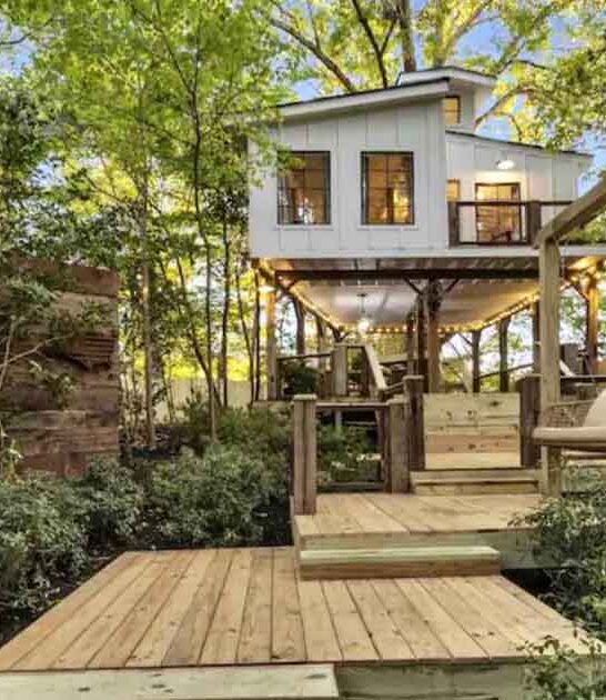 dreamy georgia treehouse oak ftr