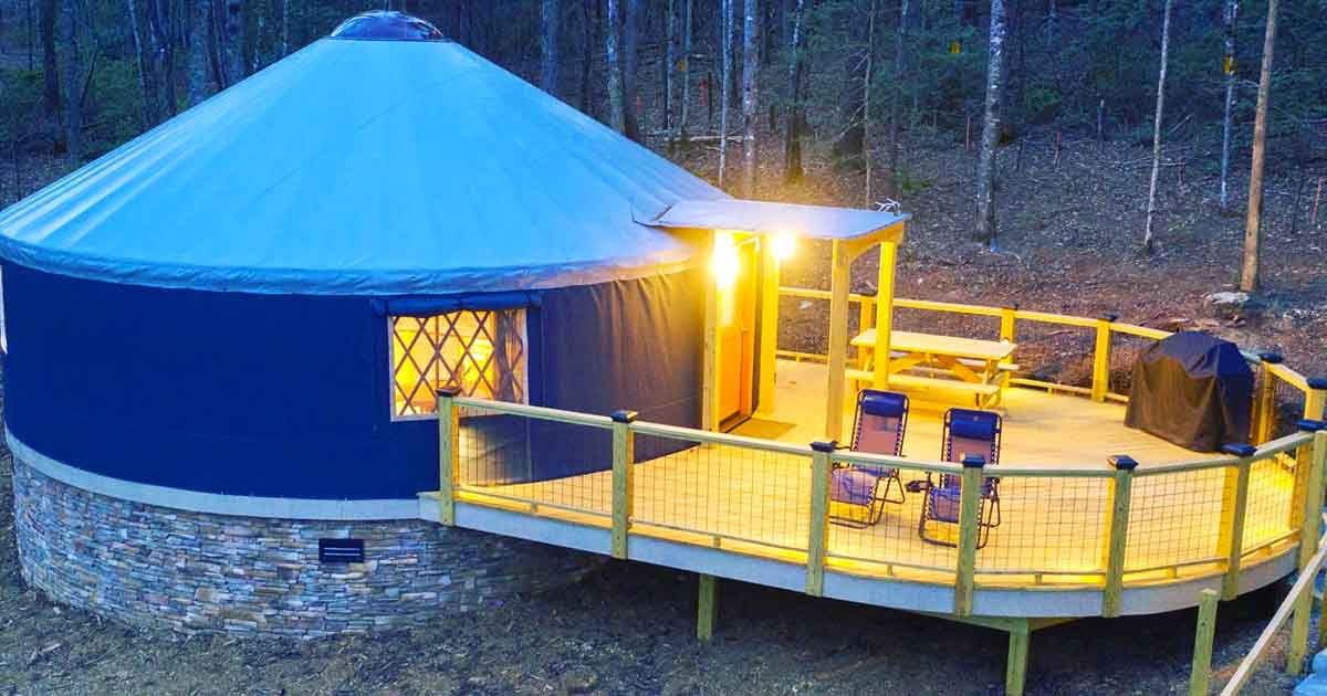 This Dreamy North Carolina Glampground Is Unlike Anything Else In The State