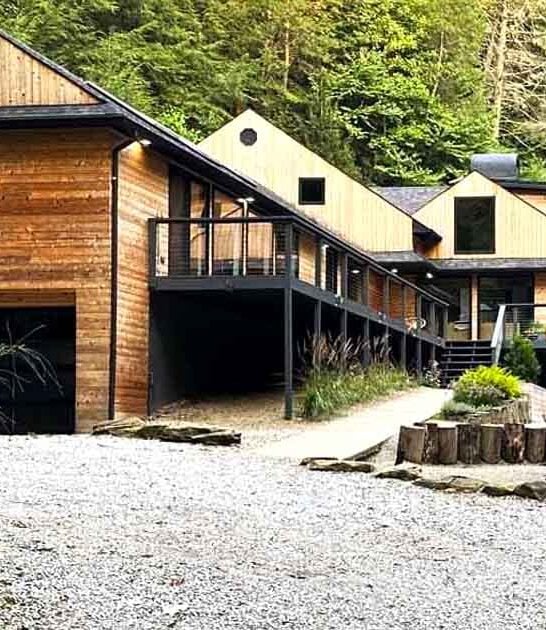 dreamy ohio cabin waterfall ftr