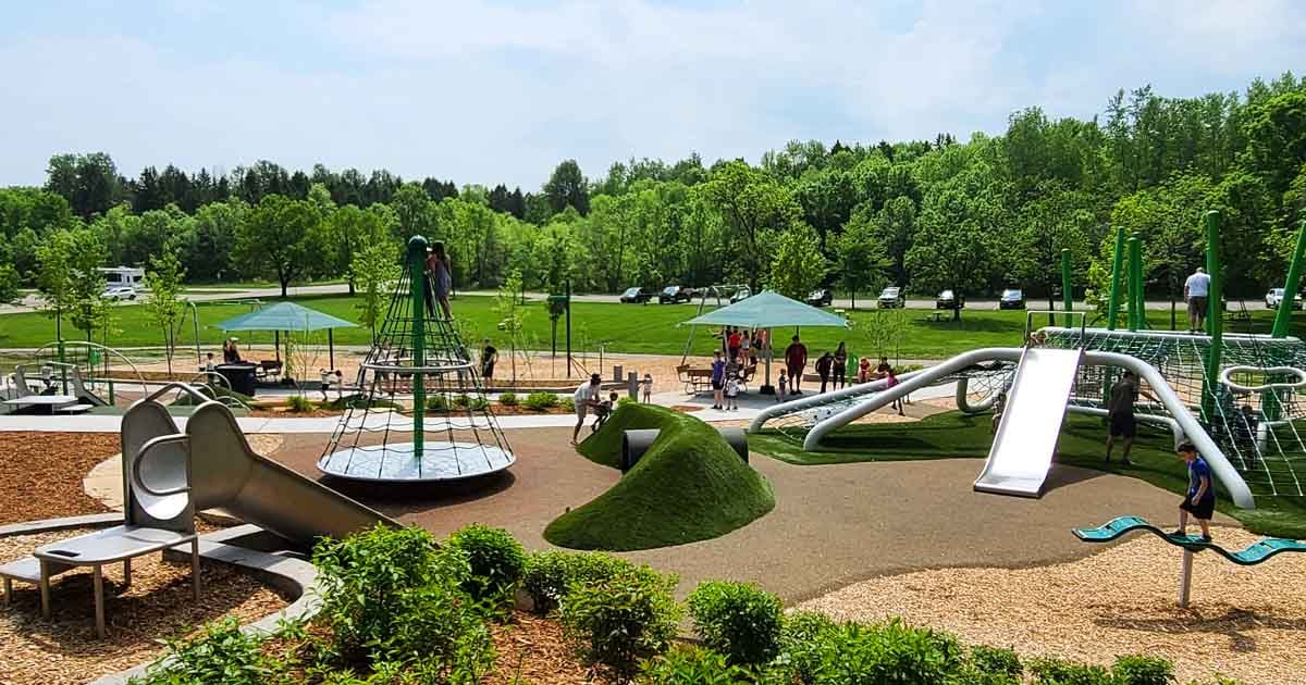This Family-Friendly Minnesota Park Has A Beach And Playground You'll Love