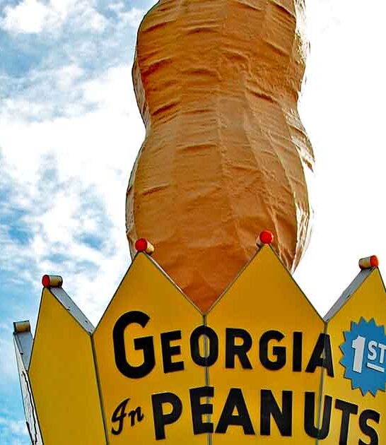 giant peanut georgia landmark ftr