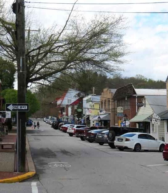 gorgeous virginia town postcard ftr
