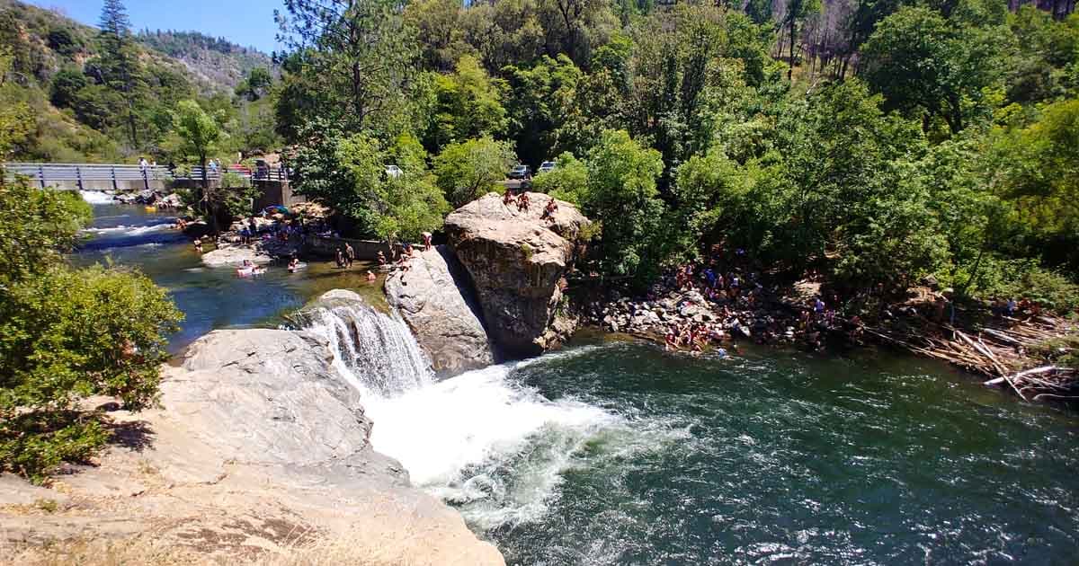 You'll Never Want To Leave This Gorgeous Waterfall-Fed Pool In California