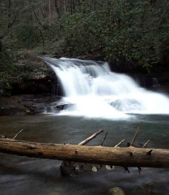 hidden dreamlike waterfall georgia ftr