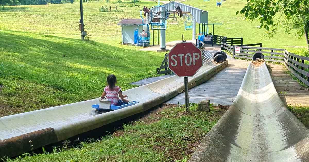 This Hidden Mountain Slide In Kentucky Is The Most Fun You'll Ever Have
