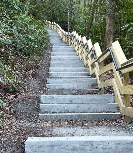 hike stairway north carolina ftr