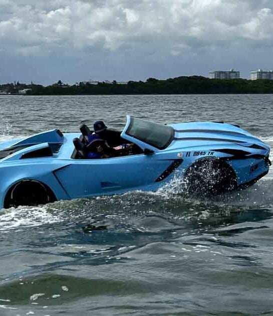 incredible floating corvette florida ftr