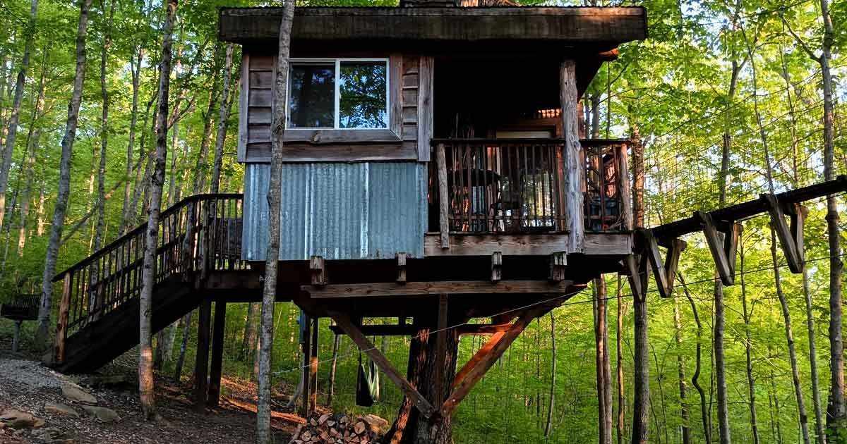 Spend The Night In A Magical Treehouse Airbnb Right Here In Kentucky