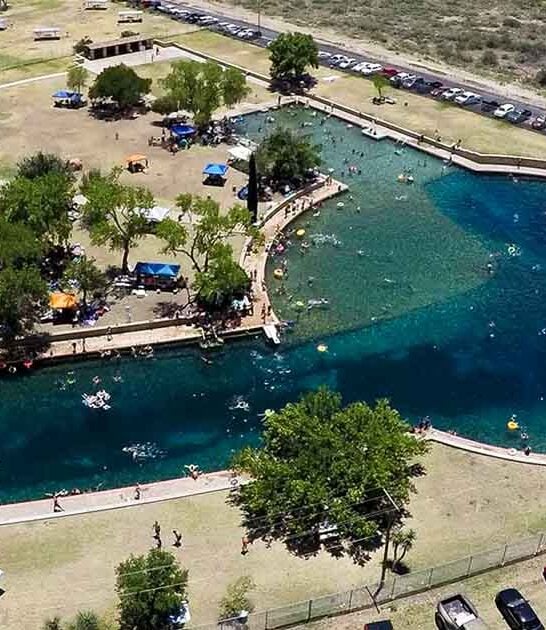 largest freshwater pool texas ftr