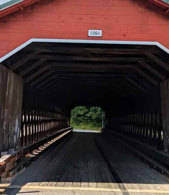 longest covered bridge massachusetts ftr