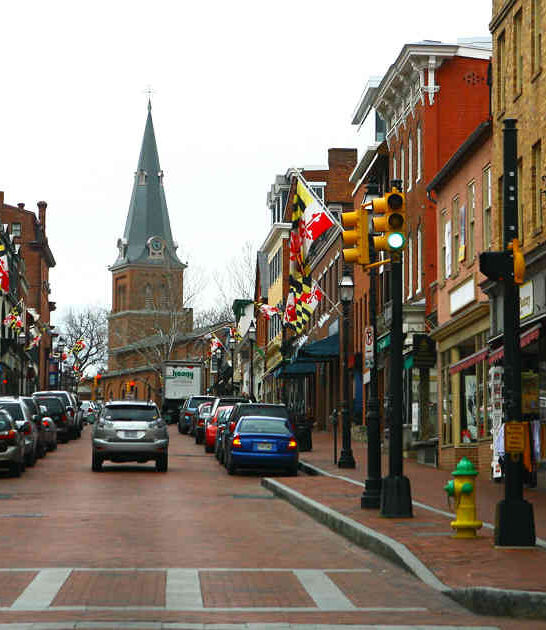 maryland picturesque postcard town ftr