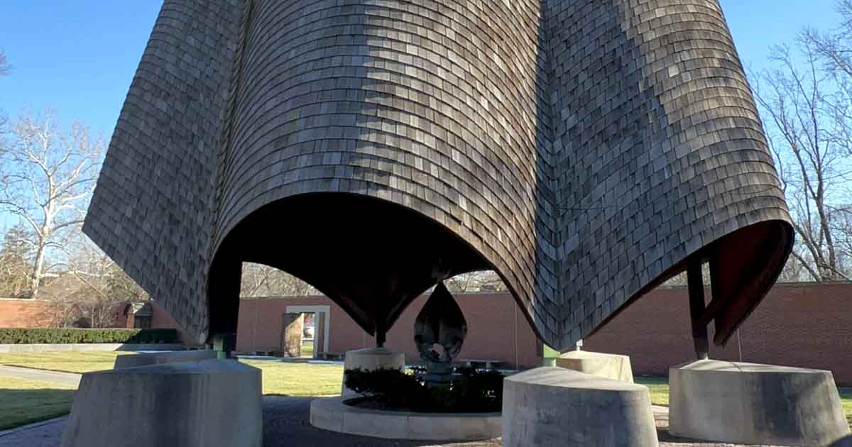 You Won't Believe This Mesmerizing Roofless Church Exists in Indiana