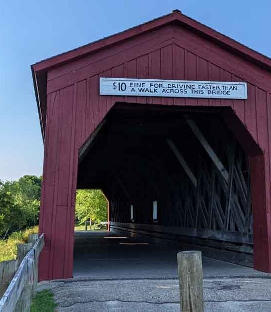 minnesota hidden covered bridge ftr