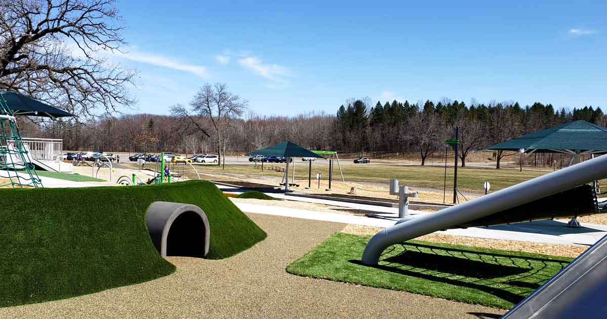 This Unassuming Minnesota Park Has The Best Beach And Playground Combo ...