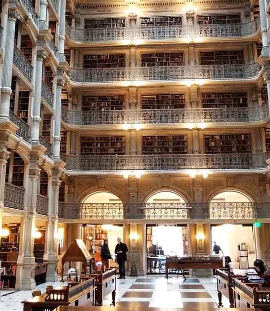 most beautiful library maryland ftr