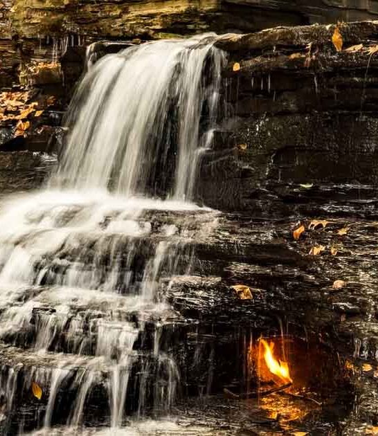 new york waterfall flame ftr