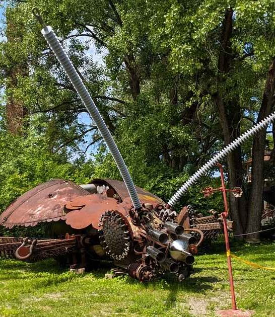 offbeat sculpture park wisconsin ftr